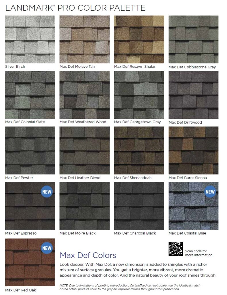 Landmark & Landmark PRO by CertainTeed – Anusbigian Sales LLC